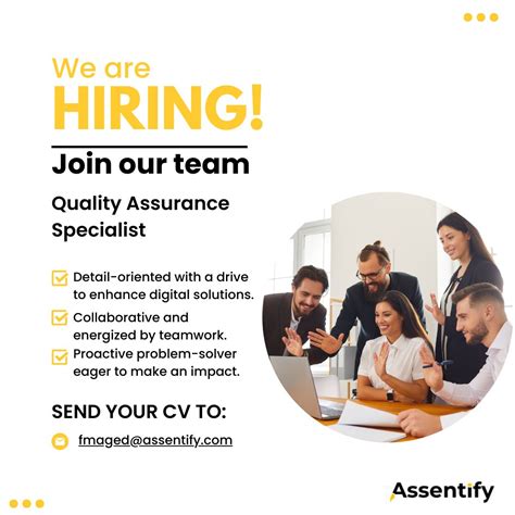 assentify on linkedin we re hiring qa specialist 🔍 are you detail