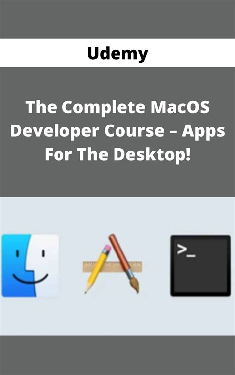 Udemy The Complete Macos Developer Course Apps For The Desktop