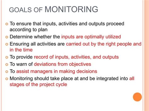 Monitoring And Evaluation For Project Management Pptx