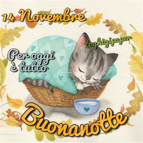 14 Novembre Buonanotte Immagini ⋆ Toghigi♥paper