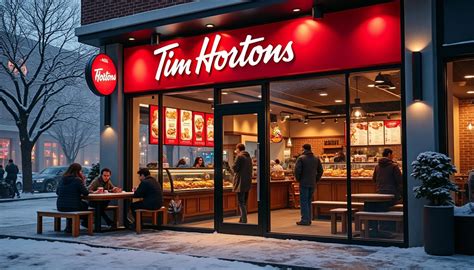 Tim Hortons Marque Emblématique Du Café Et De La Restauration Rapide