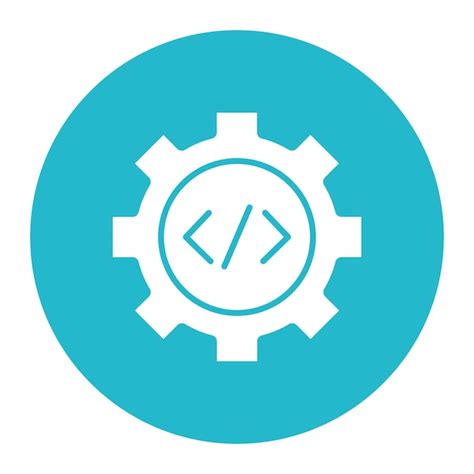 Premium Vector Code Settings Vector Illustration