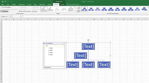 Create An Organizational Chart In Excel Method Using Smartart