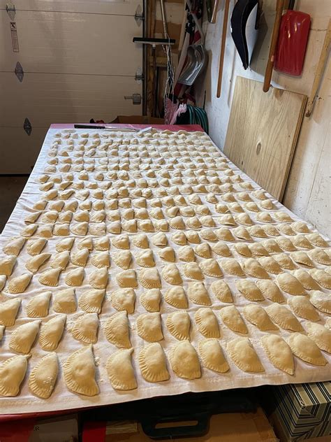 Went To My In Laws Annual Perogi Day There Are Two More Tables Like