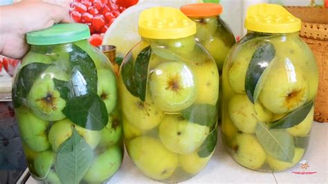 Яблоки🍏 моченые в банках как бочковые