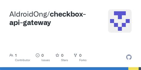 Github Aldroidong Checkbox Api Gateway