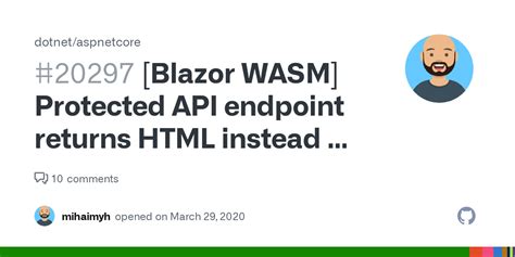 Blazor Wasm Protected Api Endpoint Returns Html Instead Of Json