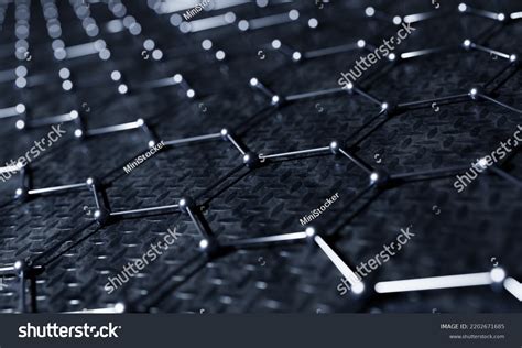 Steel Chemical Hexagonal Structure Connection Network Stock Illustration 2202671685 Shutterstock