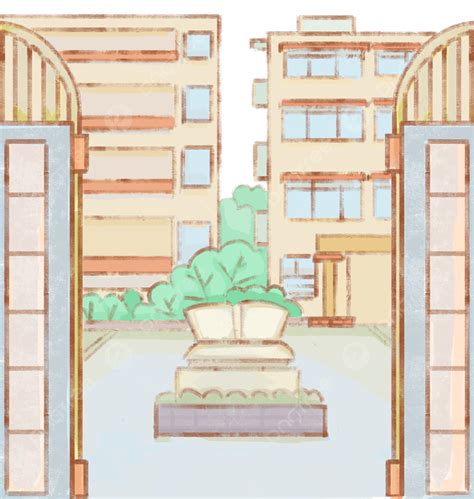 건축 학교 건물 건축물 빌딩 Png 일러스트 및 이미지 에 대한 무료 다운로드 Pngtree