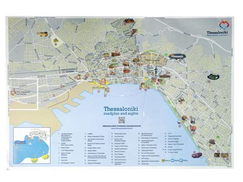 Thessaloniki Sightseeing Map 60 Photos