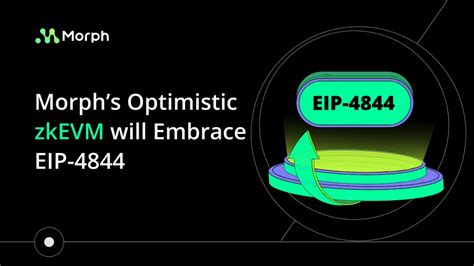 Morphs Optimistic Zkevm Will Embrace Eip 4844