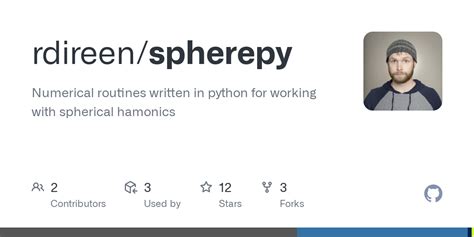 GitHub Rdireen Spherepy Numerical Routines Written In Python For Working With Spherical Hamonics