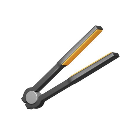 3d Hair Straightener Icon 23493324 Png