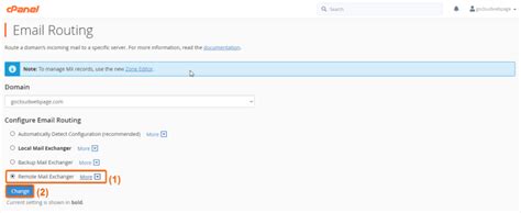 How To Configure Email Routing In Cpanel