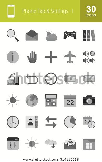 Mobile Apps Icon Set Can Be Stock Vector Royalty Free 314386619