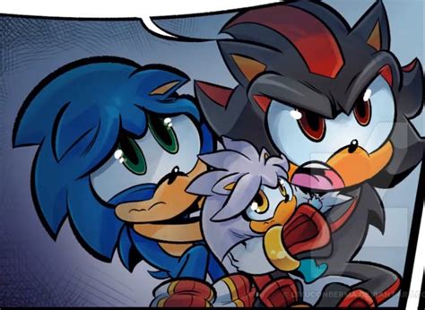 Sonic Shadow And Silver Are Too Cute When They Are Small 😍😍 Cómics