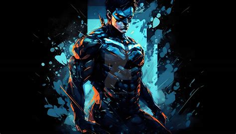 Nightwing Wallpaper By Imagineaiart99 On Deviantart