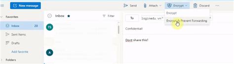 Encrypt Email In Outlook
