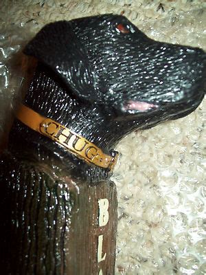 New Spanish Peaks Black Dog Ale Figural Beer Tap Handle 12 Inches Tall