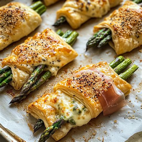 Asparagus Puff Pastry Bundles Pure Flavor Recipes