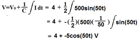 How To Calculate The Voltage Across A Capacitor