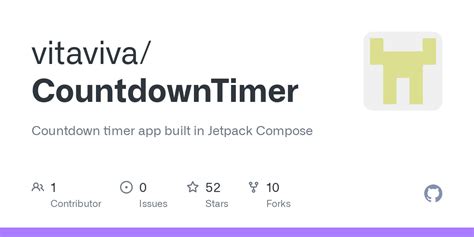github vitaviva countdowntimer countdown timer app built in jetpack