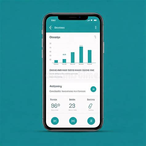The Image Shows A Smartphone Screen Displaying A Health App Interface