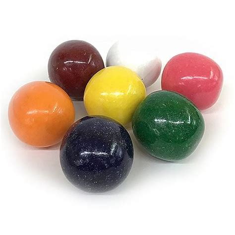 Dubble Bubble Mega Mouth Unfilled Giant Gumballs 3 Lb Bulk Bag