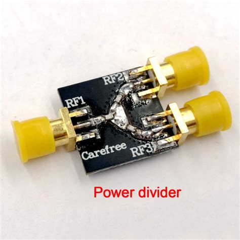 6ghz Rf Power Divider Rf Microwave Resistance Power Splitter Module 1 Way Input 2 Way Output