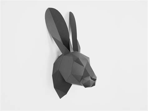 3d Papercraft Rabbit Template Artofit