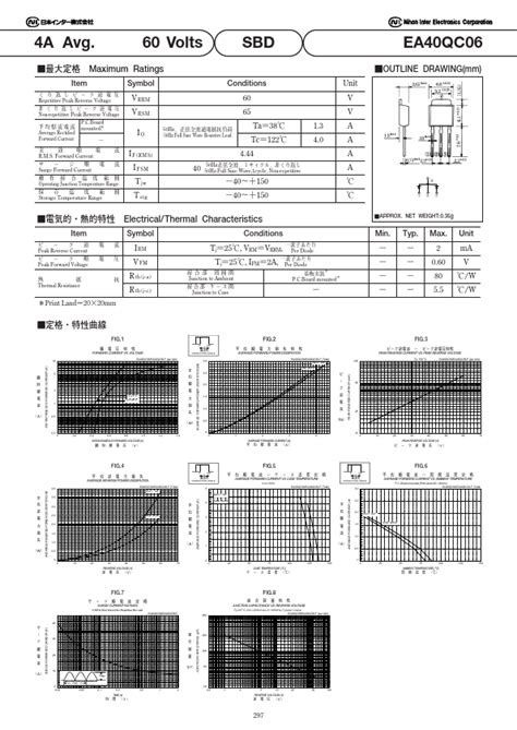 Ea40qc06 Datasheet Sbd Nihon Inter Electronics