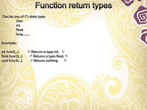 Function In C Program Pptx