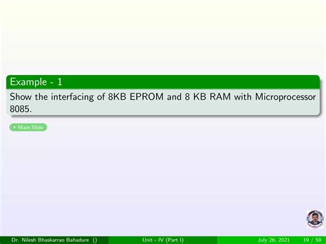 Memory Interfacing Of Microprocessor 8085 Pdf