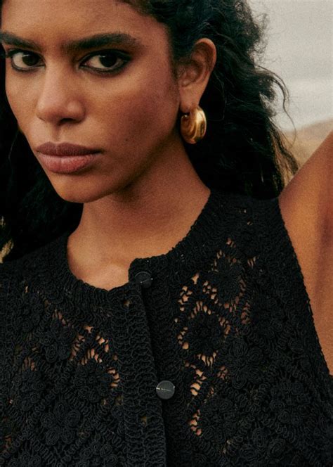 Esteban Hoops Gold Majority Recycled Brass Sézane