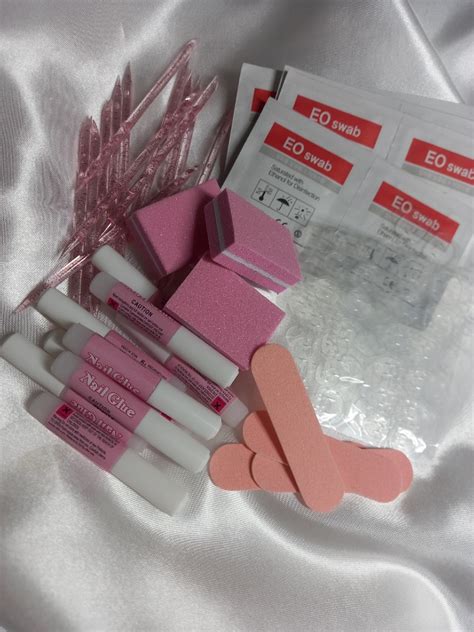 인기 당일발송 네일팁 부착 필수템 네일 글루네일테이프네일스틱네일파일알콜 스왑 에이블리