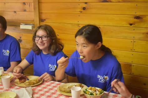 Dining At Summer Camp Falcon Camp