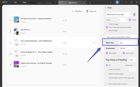 how to resize pdf to a4 easy steps and methods updf