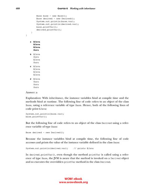 OCA Java SE Programmer I Certification Guide Manning CHAPTER Working With