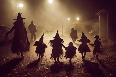 Trick Or Treating Neural Network Generated Art Premium Ai Generated Image