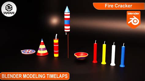 How To Create Colorful Fireworks In Blender Cg Time Youtube
