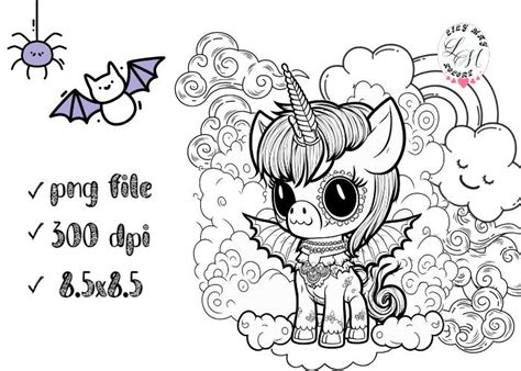 Kawaii Unicorn Coloring Pages [2025]