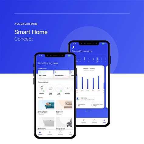 Smart Home Concept Ui Ux Case Study Behance
