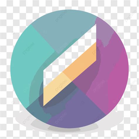 다채로운 모양의 앱 실행기 아이콘 벡터 흰색 배경에 Ico 화살표의 단순한 다채로운 아이콘 그림자 없음 작은 프레임 중앙 Png 일러스트 및 벡터 에 대한 무료