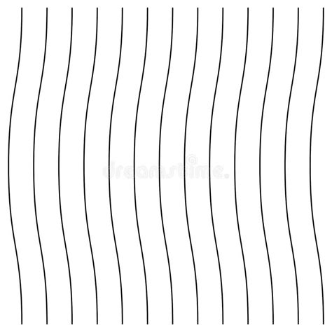Abstract Wavy Waving Zigzag Lines Element Vertical Lines Stripes
