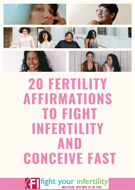 20 Fertility Affirmations To Fight Infertility And Conceive Fast