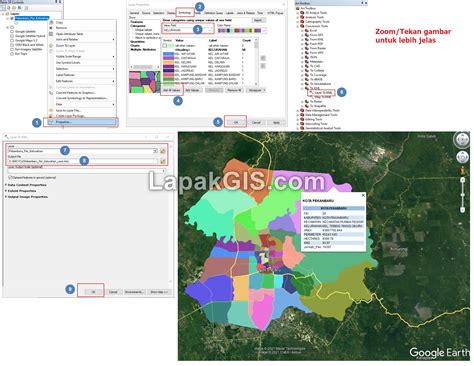Cara Konversi Data SHP Ke Google Earth KML Lapak GIS