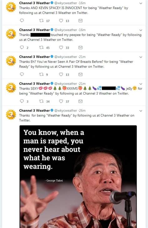 Channel 3 Weather Twitter Account Tweets Porn Rude Comments News Com Au Australias Leading