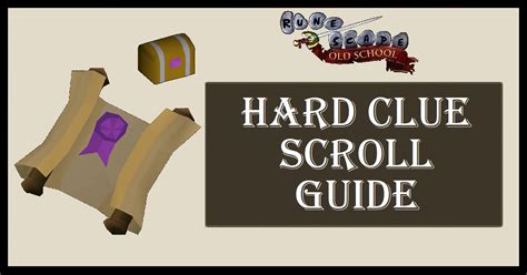 OSRS Hard Clue Scrolls Guide Gear Inv Setup