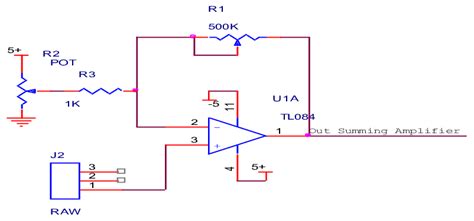 Summing Amplifier Circuits Signal Gain On Summing Amplifier Circuit Is Download Scientific