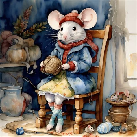 Lexica White Molly Mouse